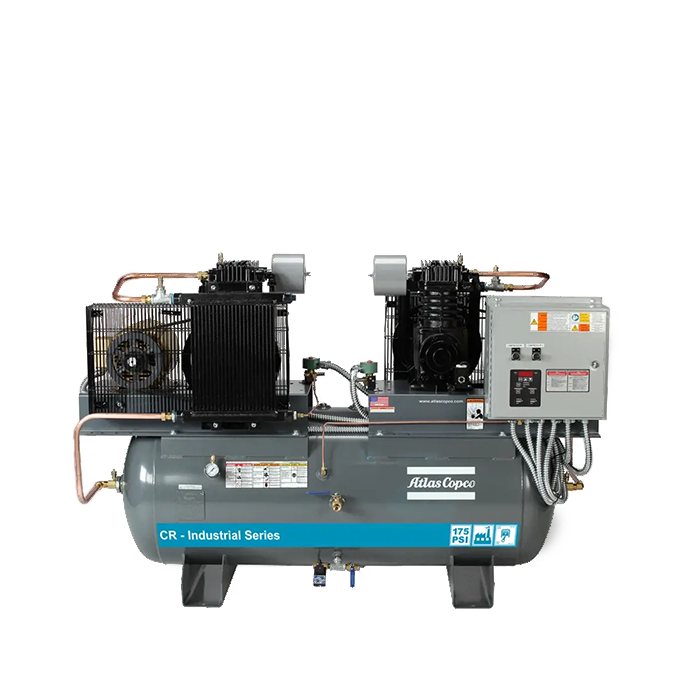 Atlas Copco CR Industrial Series Piston Air Compressor